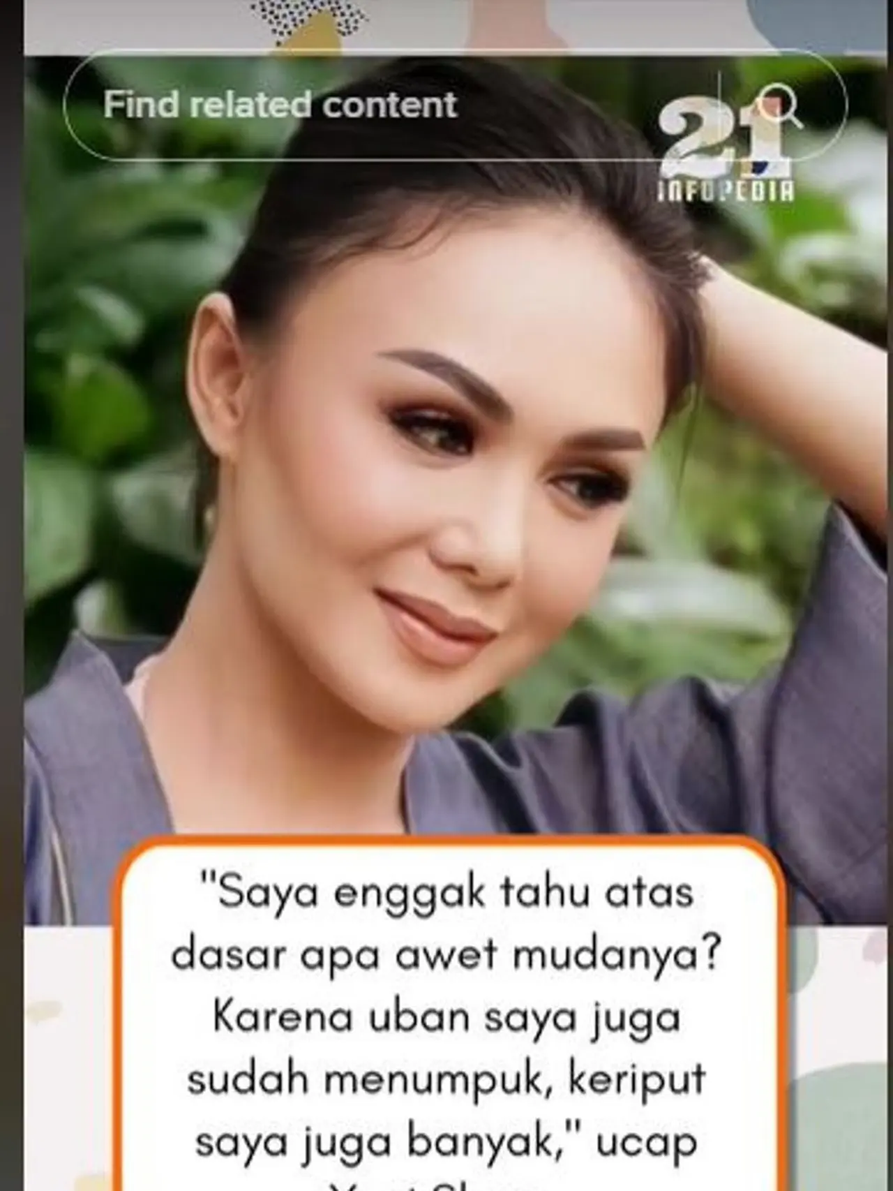 Rahasia Wajah Awet Muda Yuni Shara, Rutin Oles Lendir Lidah Buaya - Lifestyle Liputan6.com