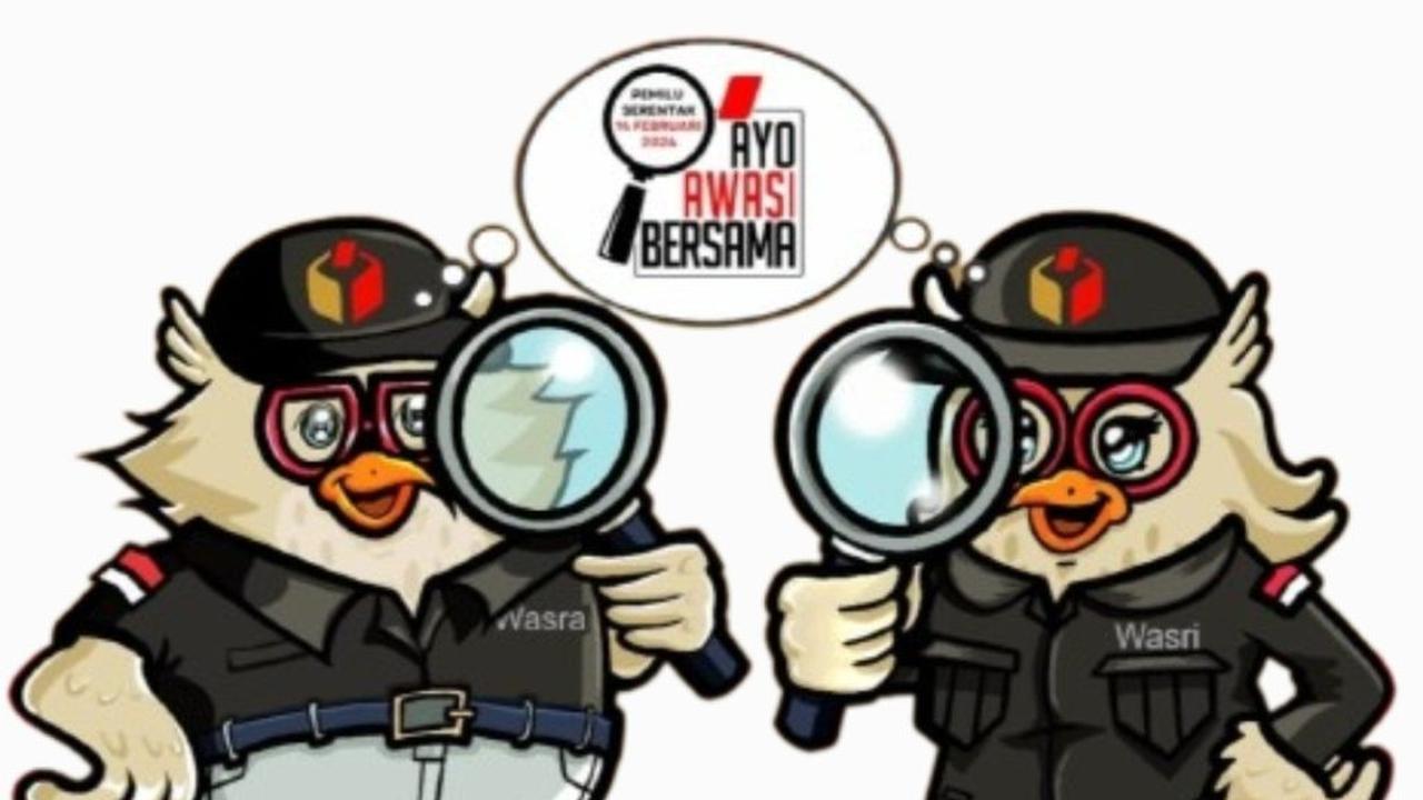 Arti Logo Bawaslu RI dan Maskot Wasra Wisri Terbaru, Wajib Tahu