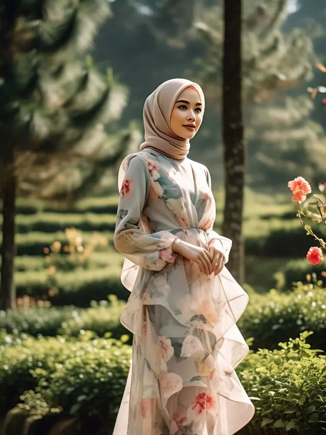 6 Inspirasi Gaun Hijab Prewedding 2025, Elegan untuk Berbagai Konsep ...