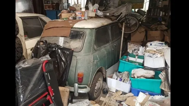 Mini Cooper S 1965 Ditemukan Teronggok di Garasi yang Penuh Sampah ...