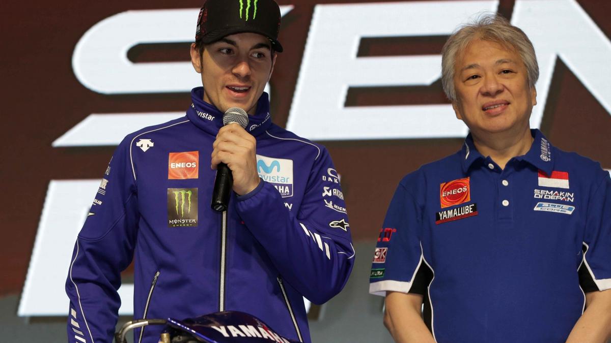 Vinales Menyemangati Pembalap Yamaha Racing Indonesia - Bola Liputan6.com