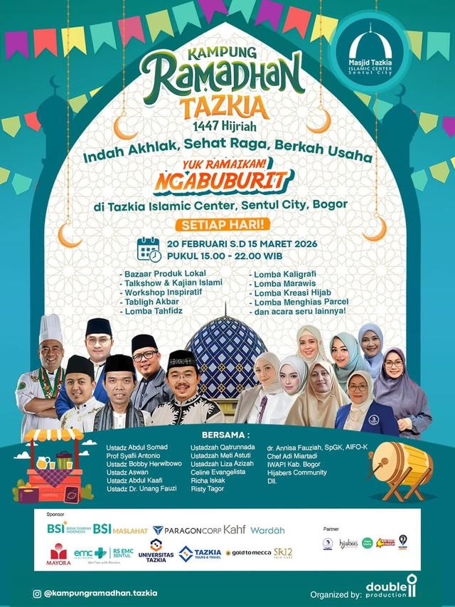 12 Daftar Event Ramadhan 1447H Paling Meriah di Indonesia, Wajib Dikunjungi