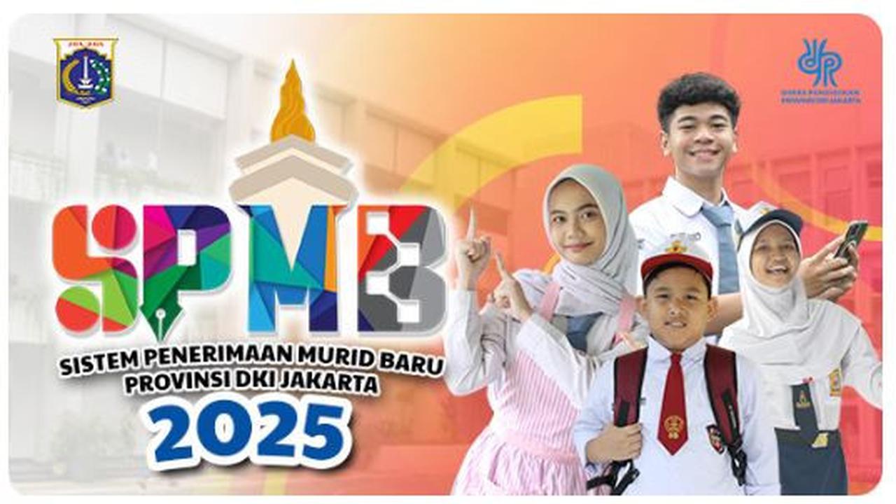 SPMB Jakarta 2025 Jalur Domisili Dibuka Hari Ini