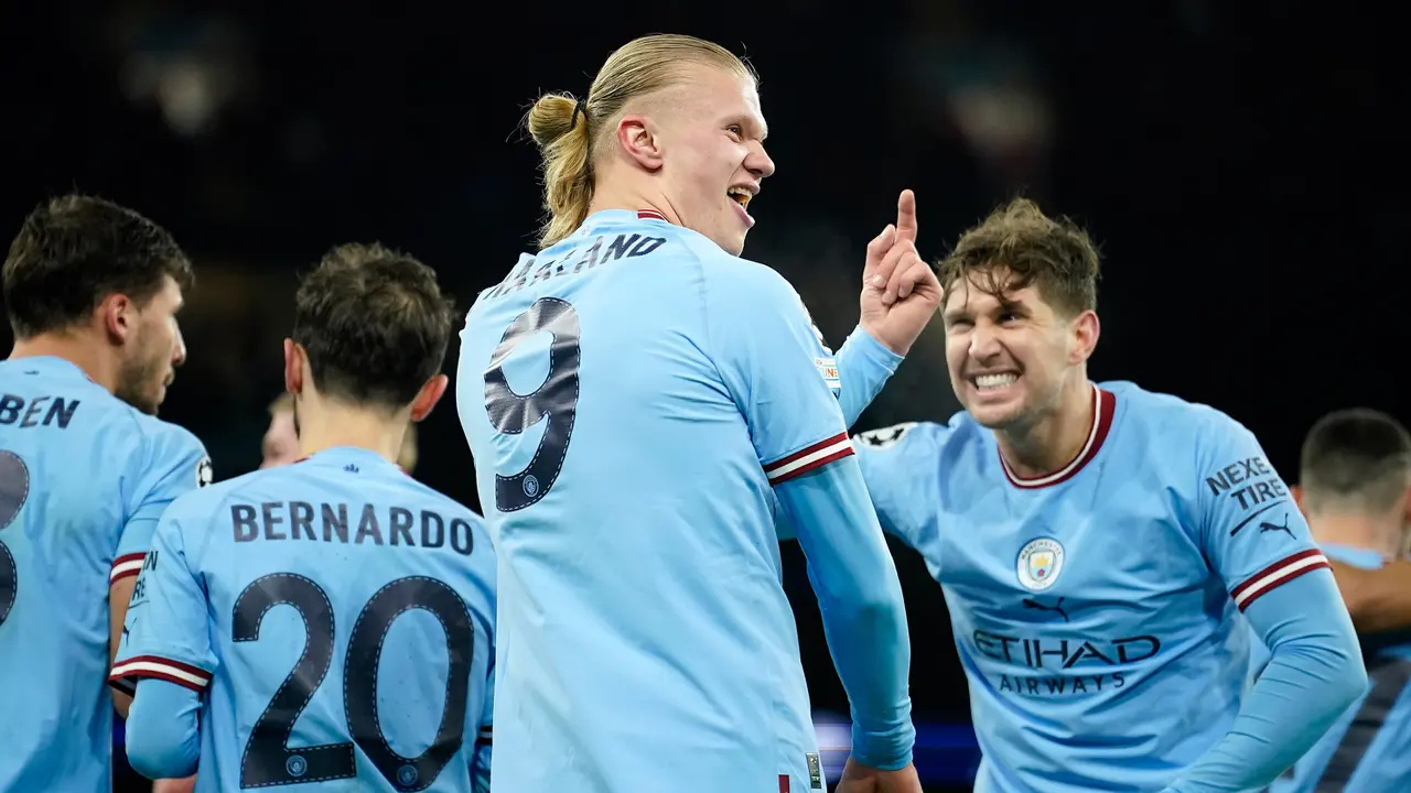 Erling Haaland Cetak Quintrick Saat Man City Cukur Habis Rb Leipzig Di