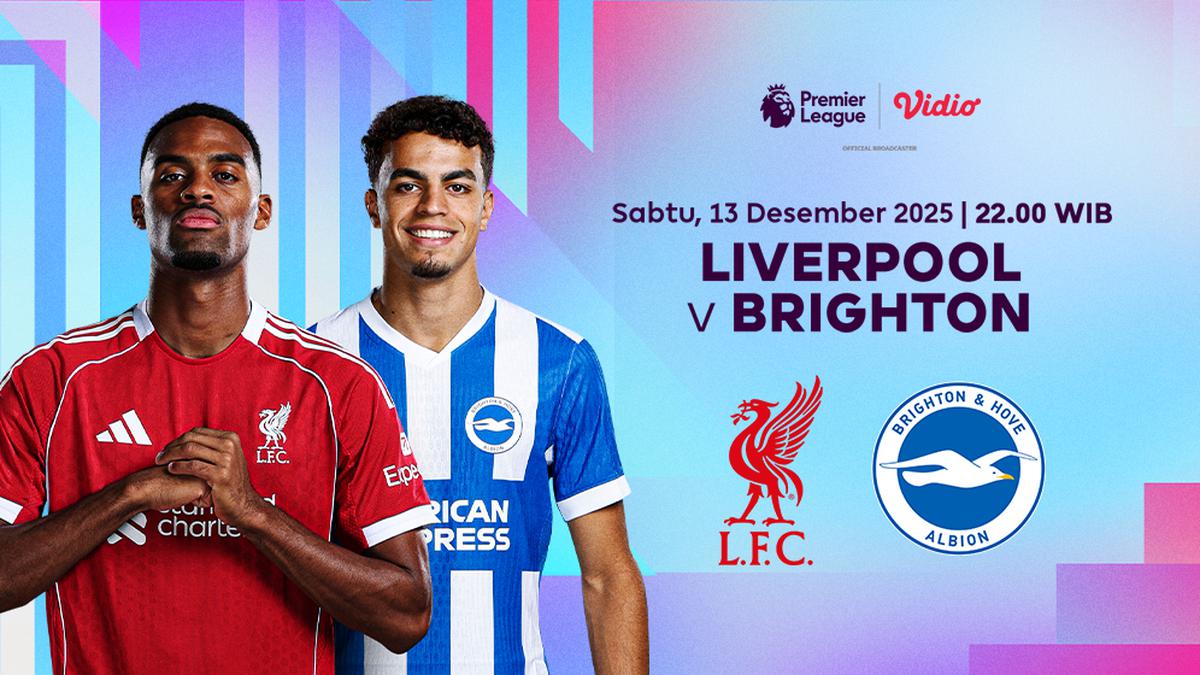 Link Live Streaming Premier League 2025/26: Liverpool vs Brighton ...
