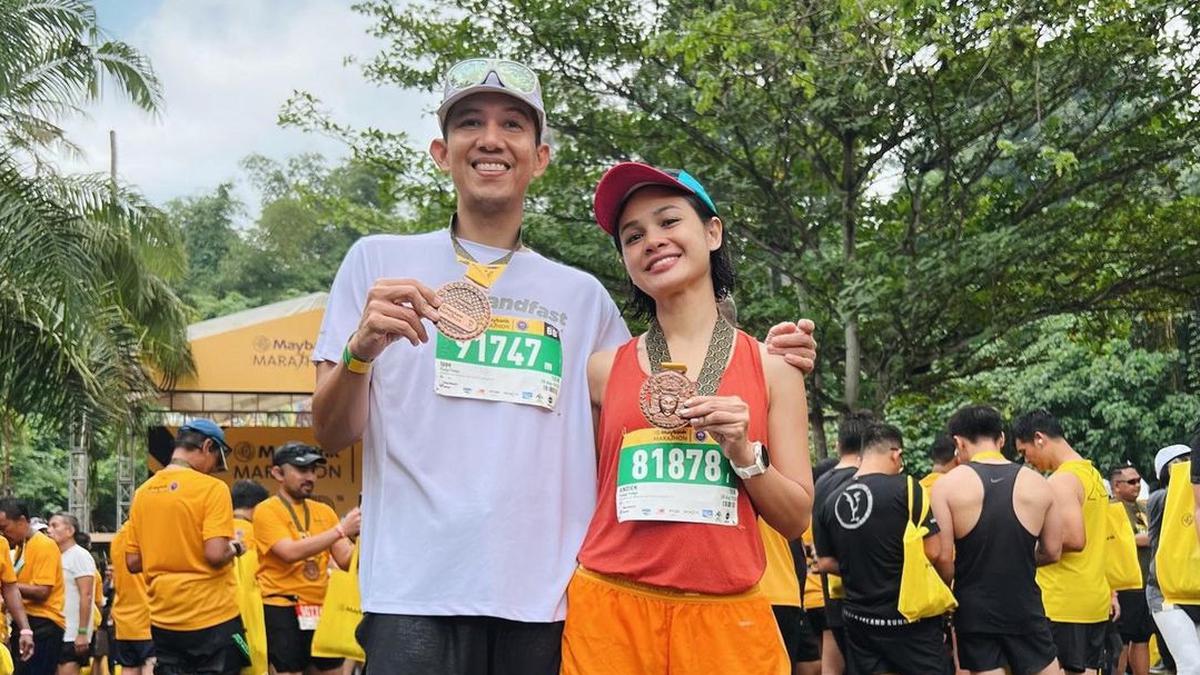 Andien Ikut Lari Maraton di Bali Tanpa Persiapan Khusus, Dapat Kecup ...