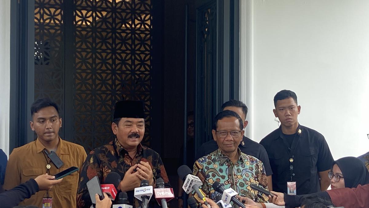 Sowan ke Mahfud Md, Menko Polhukam Hadi Tjahjanto Bahas 3 Hal Penting Ini - News Liputan6.com