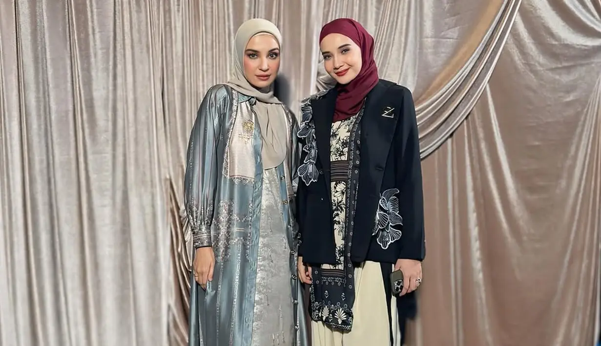 Potret Zaskia Sungkar dan Shireen Sungkar di Acara Reflection Ramadan Show 2025 - Foto Liputan6.com