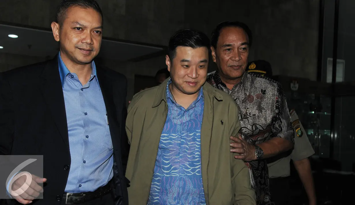 Richard Halim Kusuma Kembali Jadi Saksi M Sanusi - Foto Liputan6.com