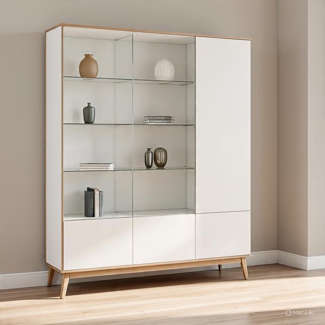 Rekomendasi 7 Lemari Kaca Hias Model Terbaru, Cocok untuk Semua Gaya ...