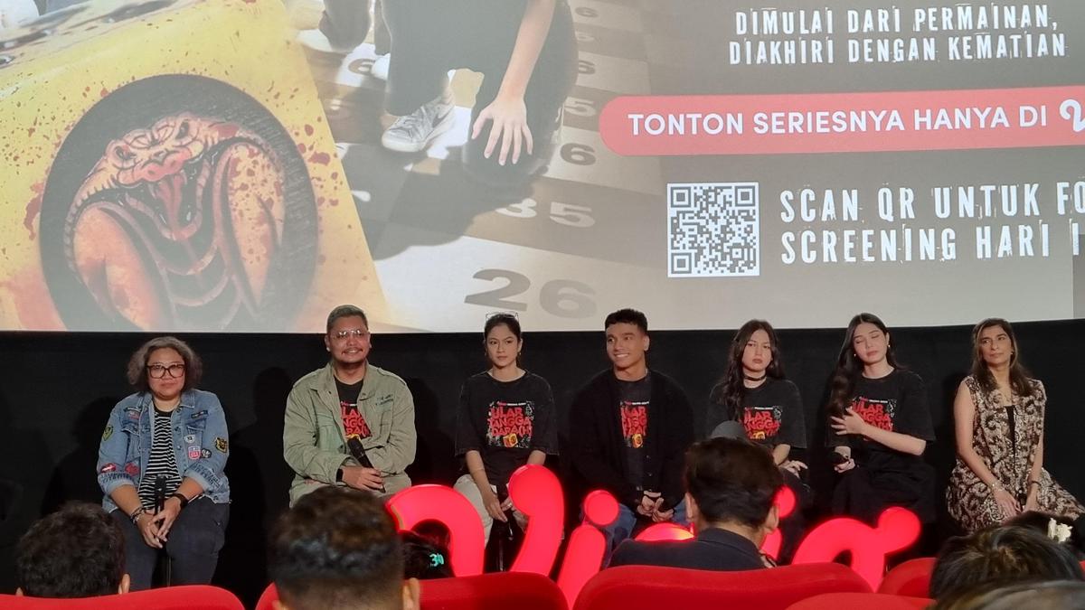 Film Ular Tangga Dara(h) Hadir di Konferensi Pers: Teror Berdarah dan Penuh Teka-Teki - ShowBiz ...
