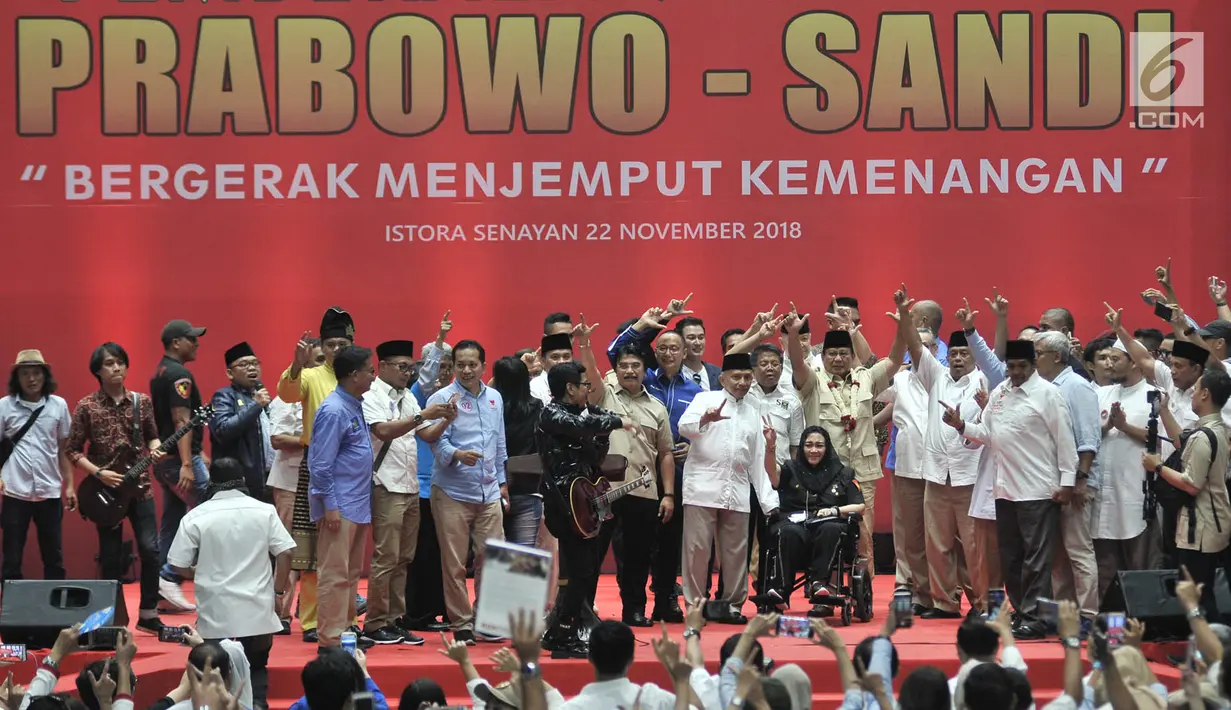 Foto Prabowo Bekali Ribuan Relawan Untuk Menangkan Pilpres 2019 Foto