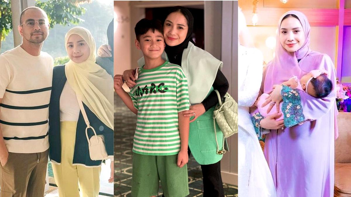 6 Inspirasi Gaya Nagita Slavina yang Makin Konsisten Pakai Hijab, Makin Kece Dipadukan Tas ...