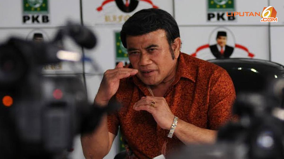 [FOTO] Wajah Optimis Rhoma Irama Menuju Capres 2014 - Foto Liputan6.com
