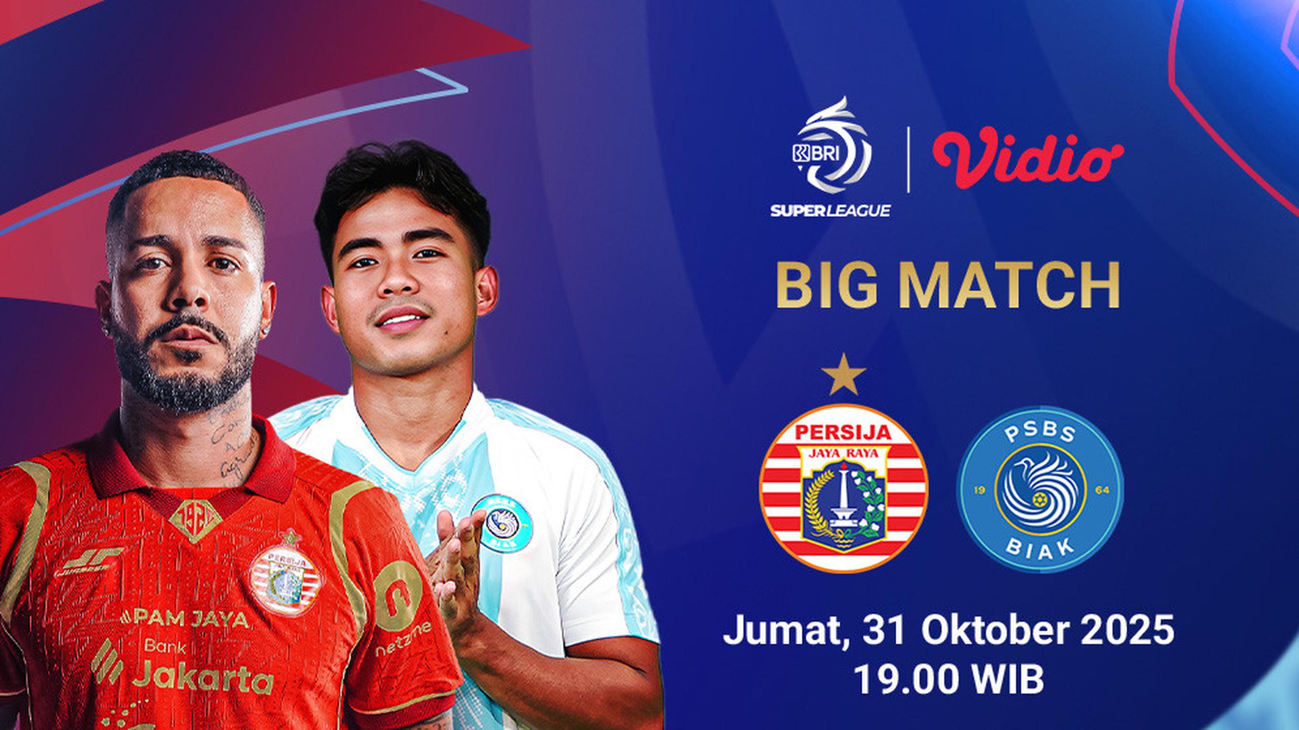 Siaran Langsung BRI Super League 2025/26: Persija Jakarta vs PSBS Biak ...