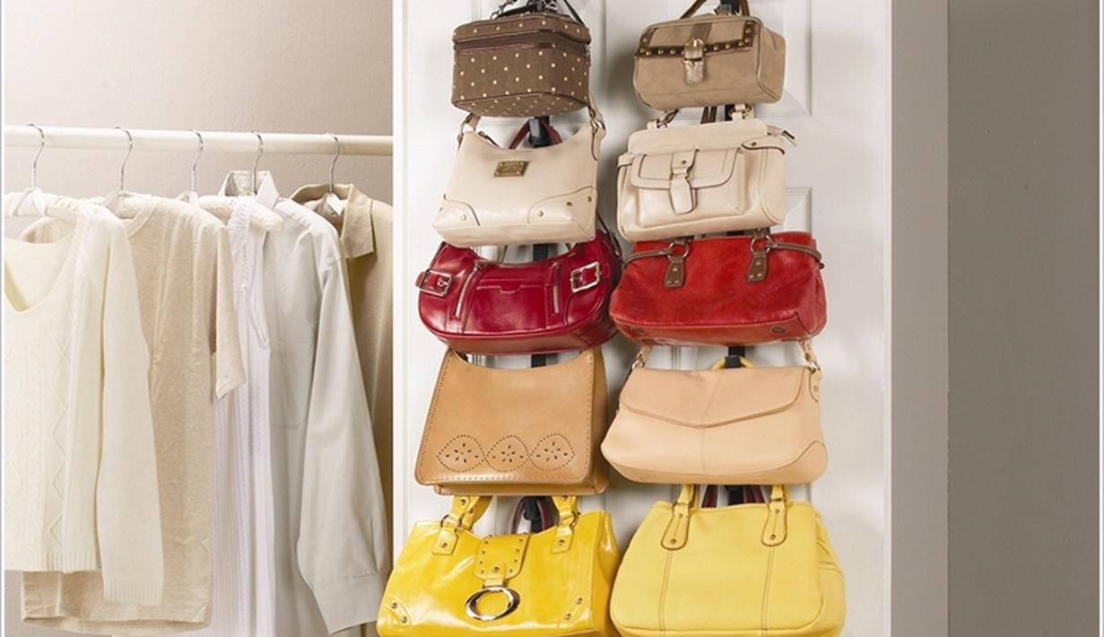 Tips Menyimpan Tas Agar Lebih Rapi dan Teratur - Photo Fimela.com