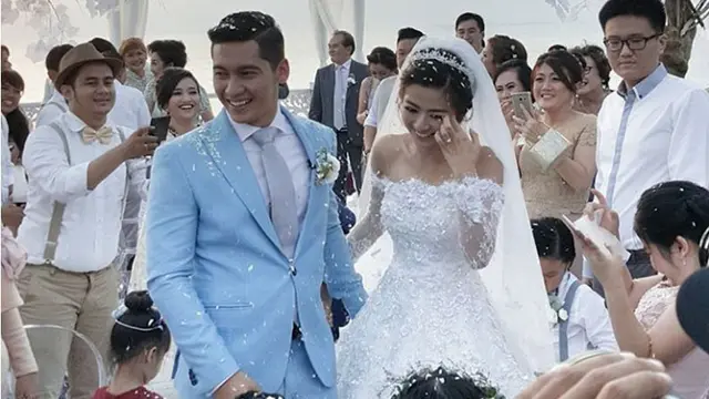 Selamat, Franda dan Samuel Zylgwyn Resmi Menikah - ShowBiz Liputan6.com