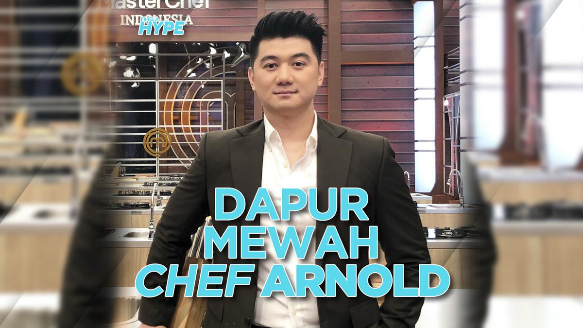 Mewahnya Dapur Chef Arnold, Ada Rak Buah dan Sayur Ala Supermarket ...