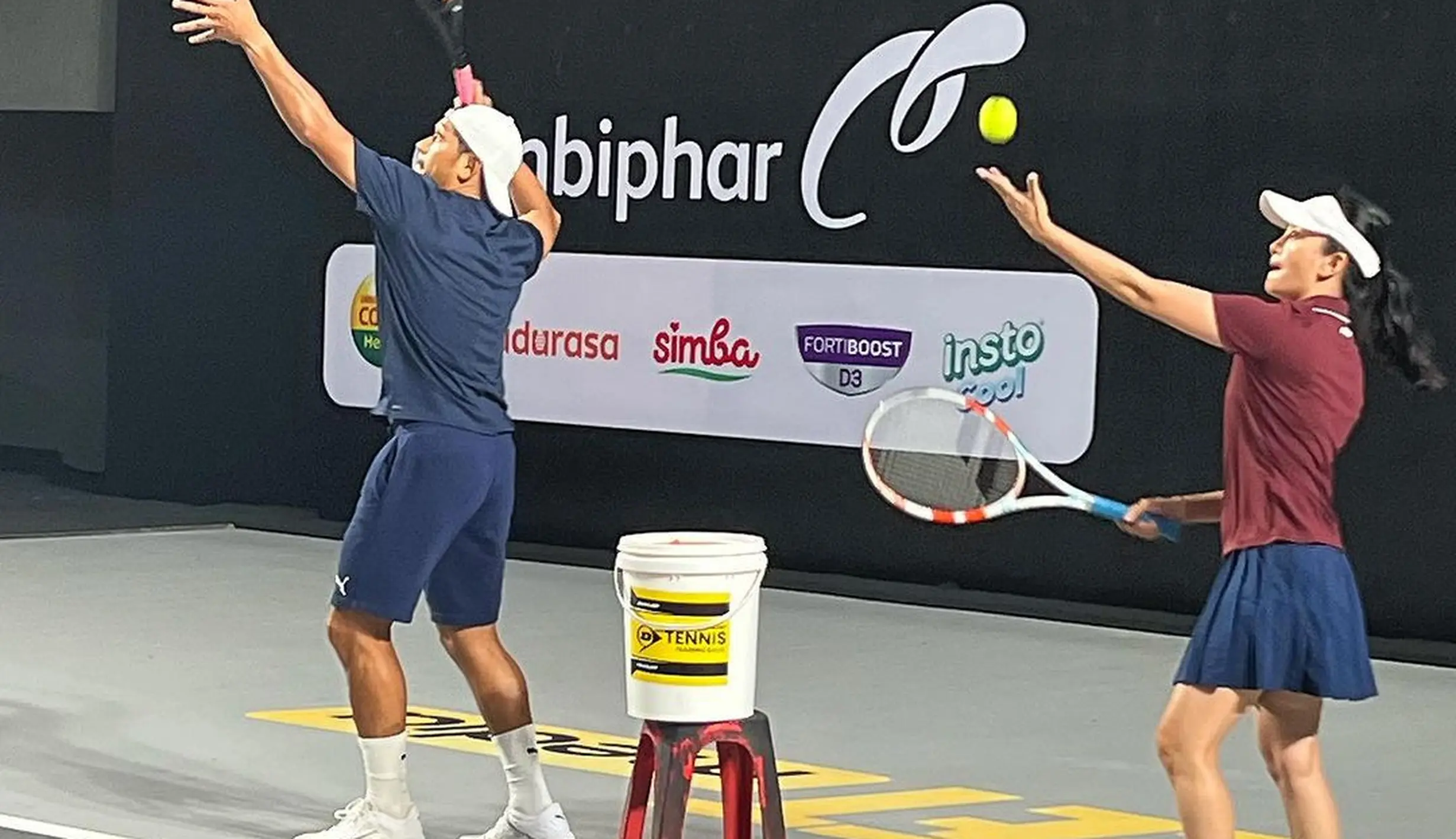 6 Gaya Couple Serasi Ibnu Jamil dan Ririn Ekawati Jajal Olahraga Tenis ...