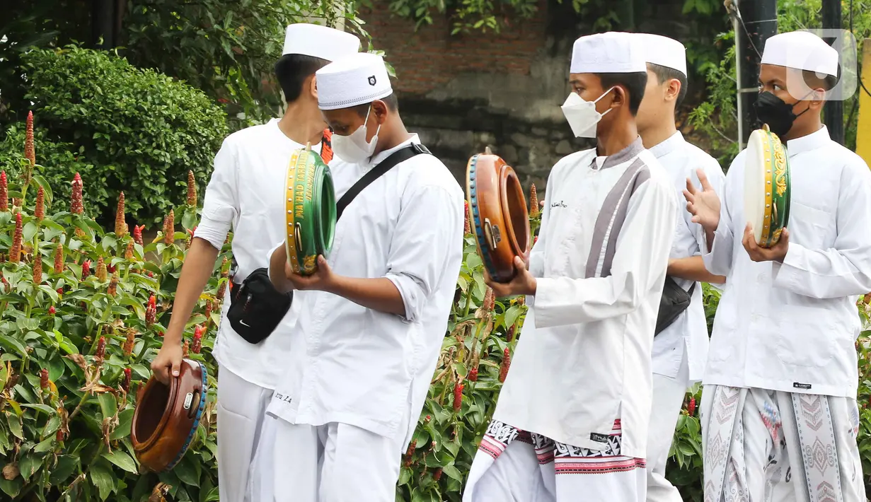 Semarak Pawai Maulid Nabi di Jakarta - Foto Liputan6.com