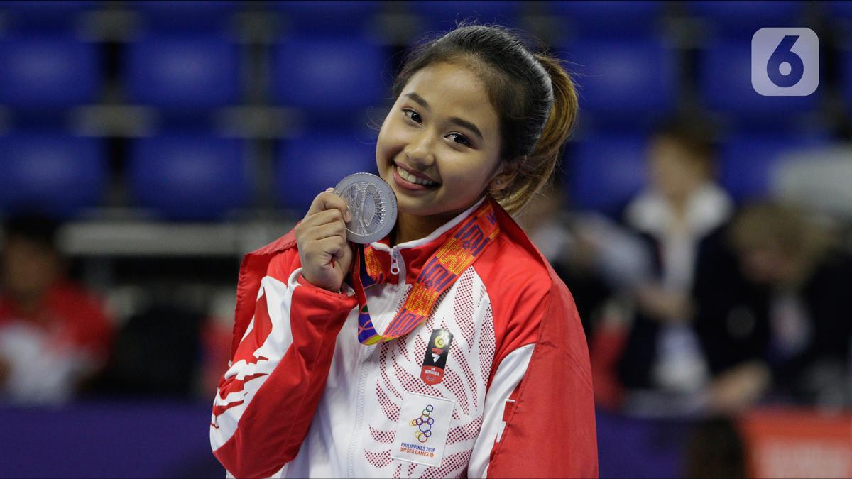 FOTO: SEA Games 2019, Rifda Irfanaluthfi Sumbang Medali Perak untuk ...