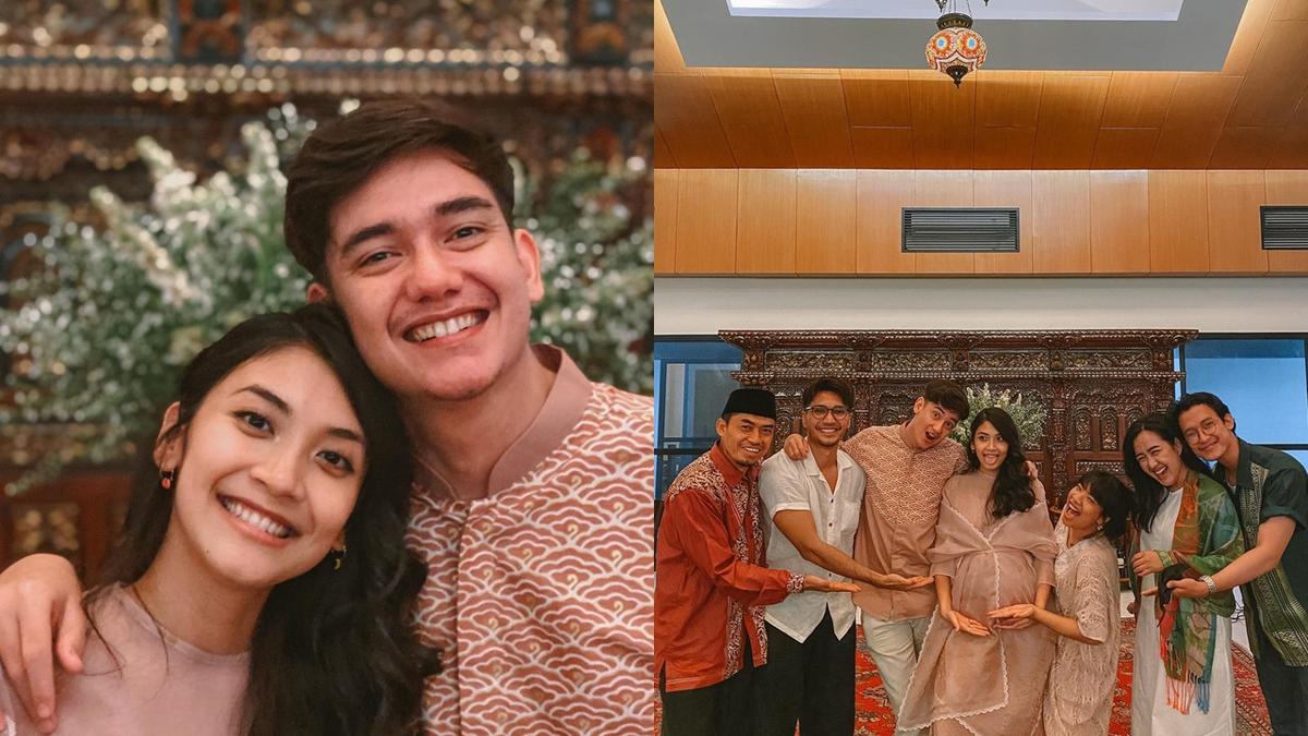 7 Momen Syukuran Kehamilan Istri Adipati Dolken, Makin Romantis dan ...