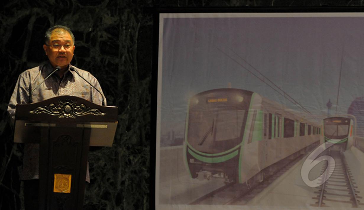 Ahok Jadi Saksi Penandatangan Kontrak MRT