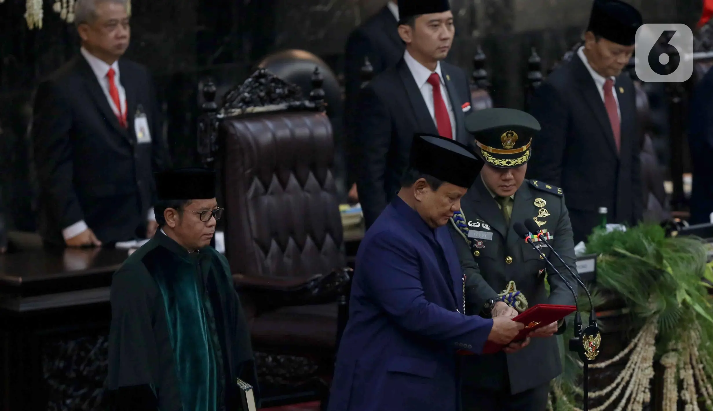 Momen Pelantikan Presiden dan Wakil Presiden Republik Indonesia Periode 2024-2029 - Foto ...