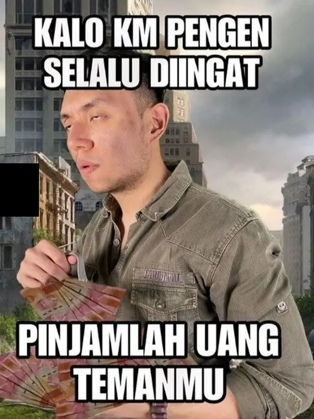 6 Meme Pinjam Duit Ini Kocak, Bikin Geleng Kepala - Hot Liputan6.com