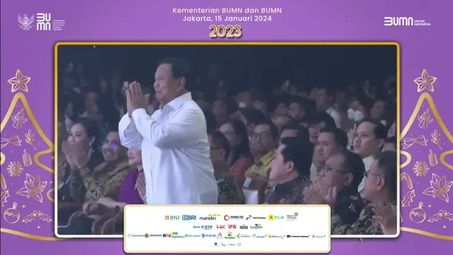 Prabowo Subianto Hadir Di Natal Bersama Bumn Ini Alasannya Bisnis