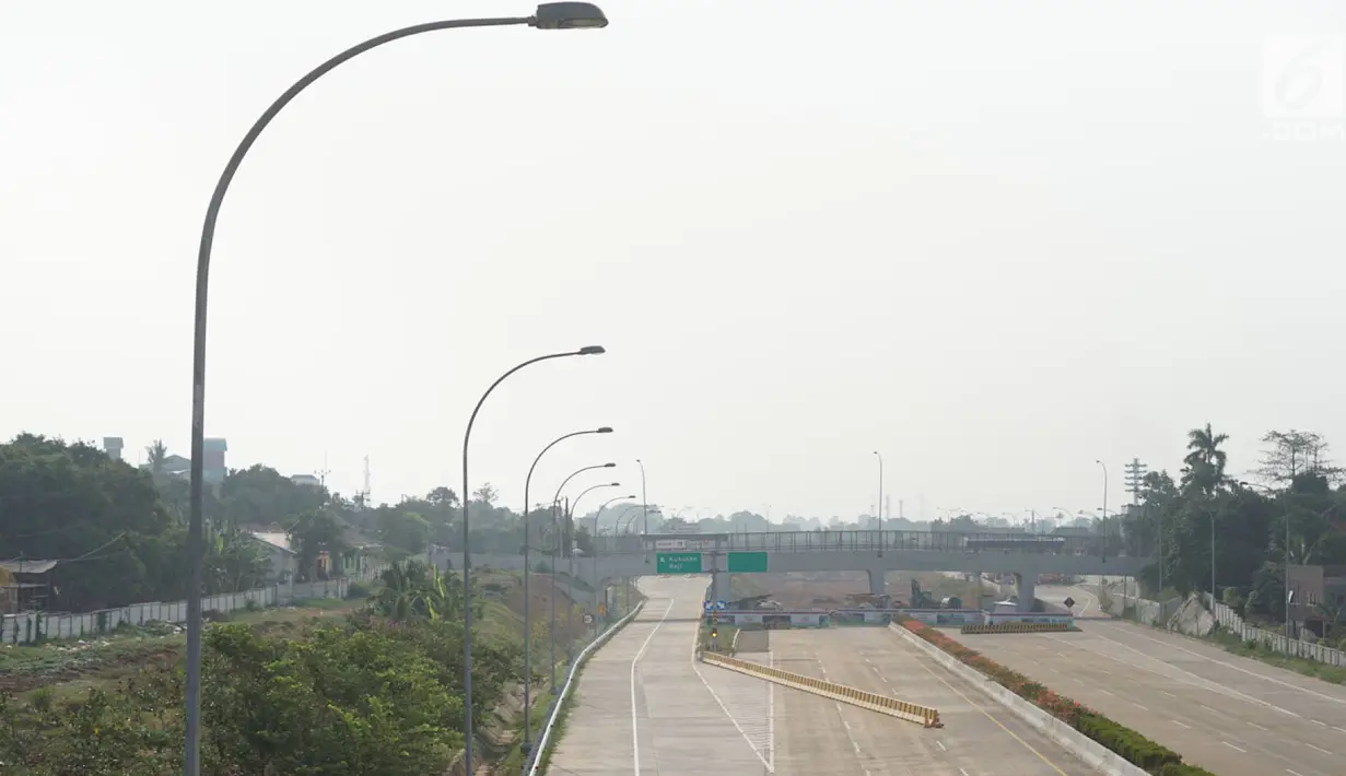 FOTO: Hore, Tol Cijago Beroperasi Akhir September 2019 - Foto Liputan6.com