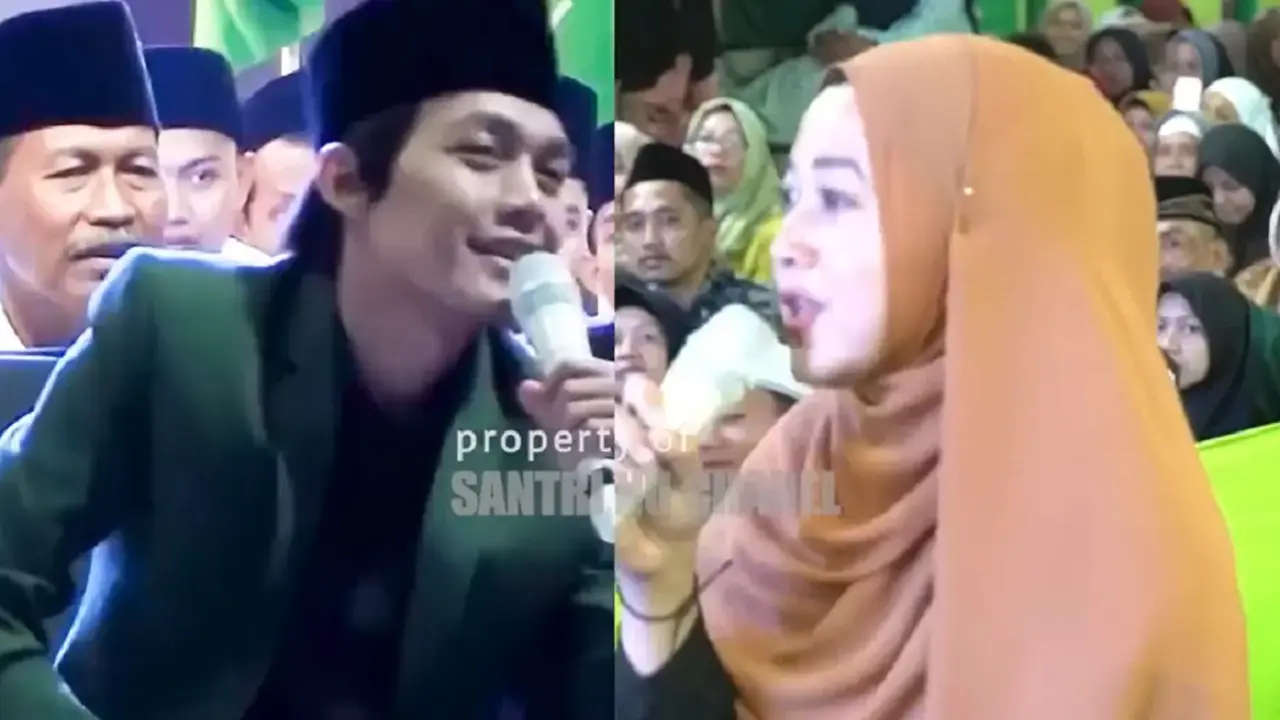 Gus Iqdam Tersipu Malu saat Jemaah Cantik Keceplosan, Buntutnya Mamah Muda Bentak Garangan ...