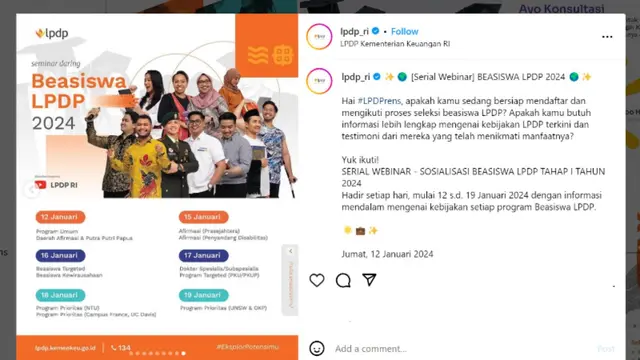 LPDP Login, Begini Alur Pendaftaran Online dan Syarat yang Harus ...
