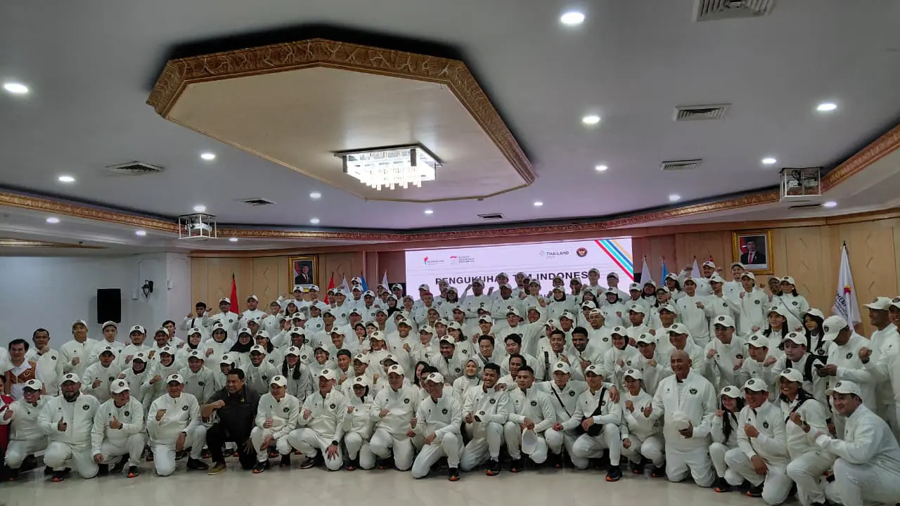 Kemenpora dan KOI Kukuhkan Kontingen Indonesia untuk SEA Games 2025