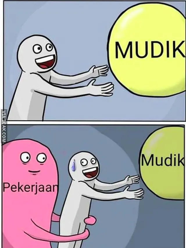 Lebaran Sebentar Lagi, Ini 6 Meme Kocak Orang Saat Mudik ke Kampung Halaman