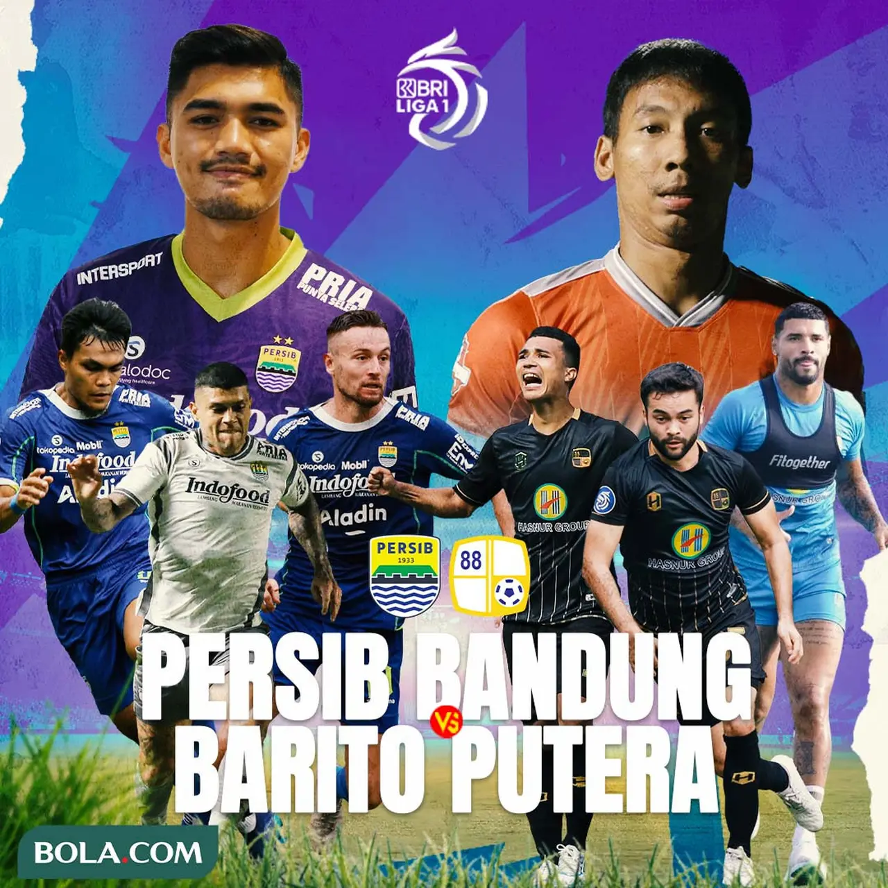 Adu Skill Pemain Kunci di Setiap Lini Persib Vs Barito Putera di BRI Liga 1: Persaingan Striker ...