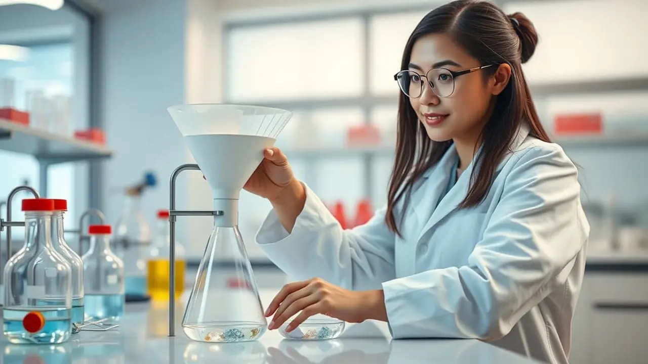 Ini Fungsi Corong Saring dan Cara Menggunakannya di Laboratorium ...