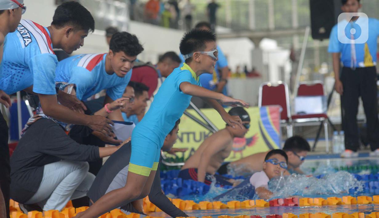 FOTO: Semangat Atlet Disabilitas di Kejuaraan Para Swimming ...