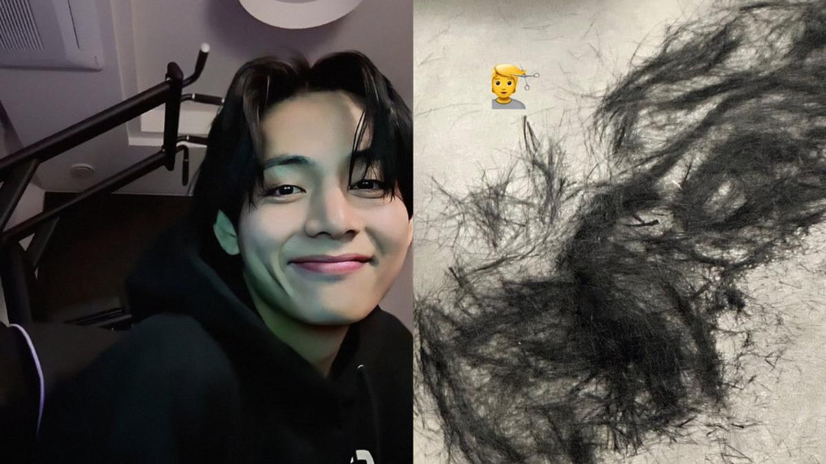 Tampil dengan Gaya Rambut Baru, V BTS Terlihat Lebih Muda ...