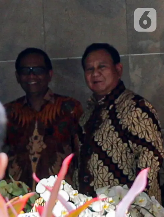 Usai Bertemu Empat Mata, Prabowo Undang Mahfud MD ke Hambalang - Foto Liputan6.com