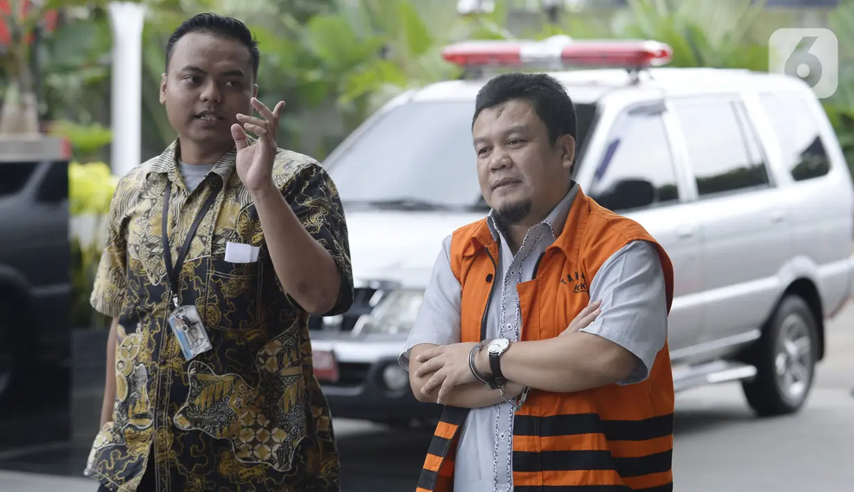 FOTO: Tersangka Kasus RTH Bandung Kembali Diperiksa KPK - Foto Liputan6.com