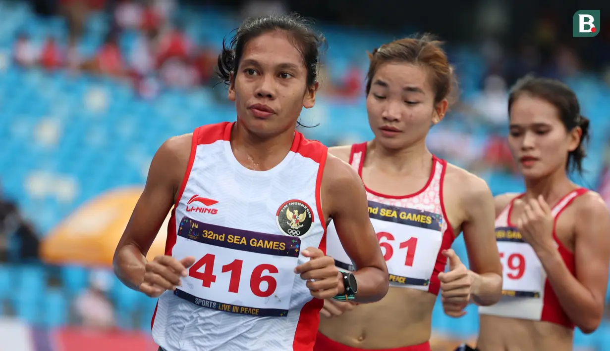 Foto: Finis Ketiga, Odekta Raih Perunggu di Nomor Lari 10.000 Meter SEA ...