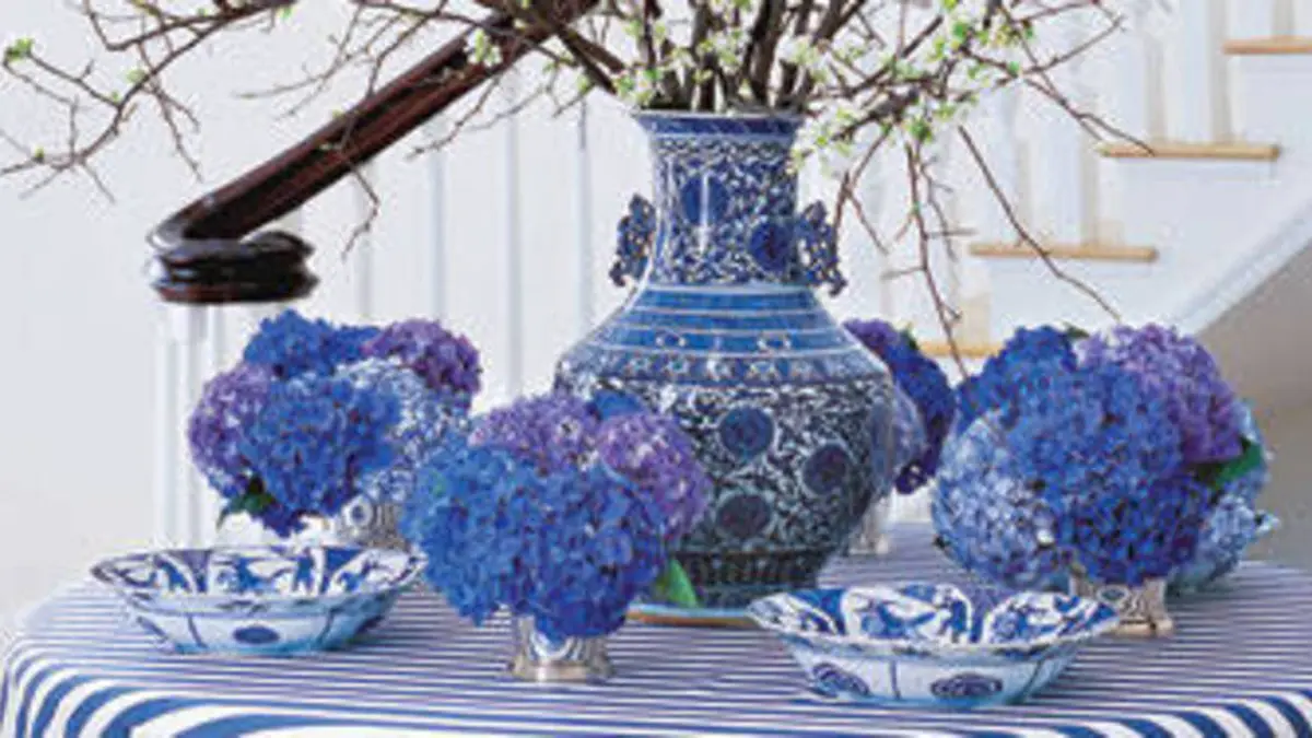 Inspirasi Dekorasi Cantik: Paduan Warna Biru dan Putih - Photo Fimela.com