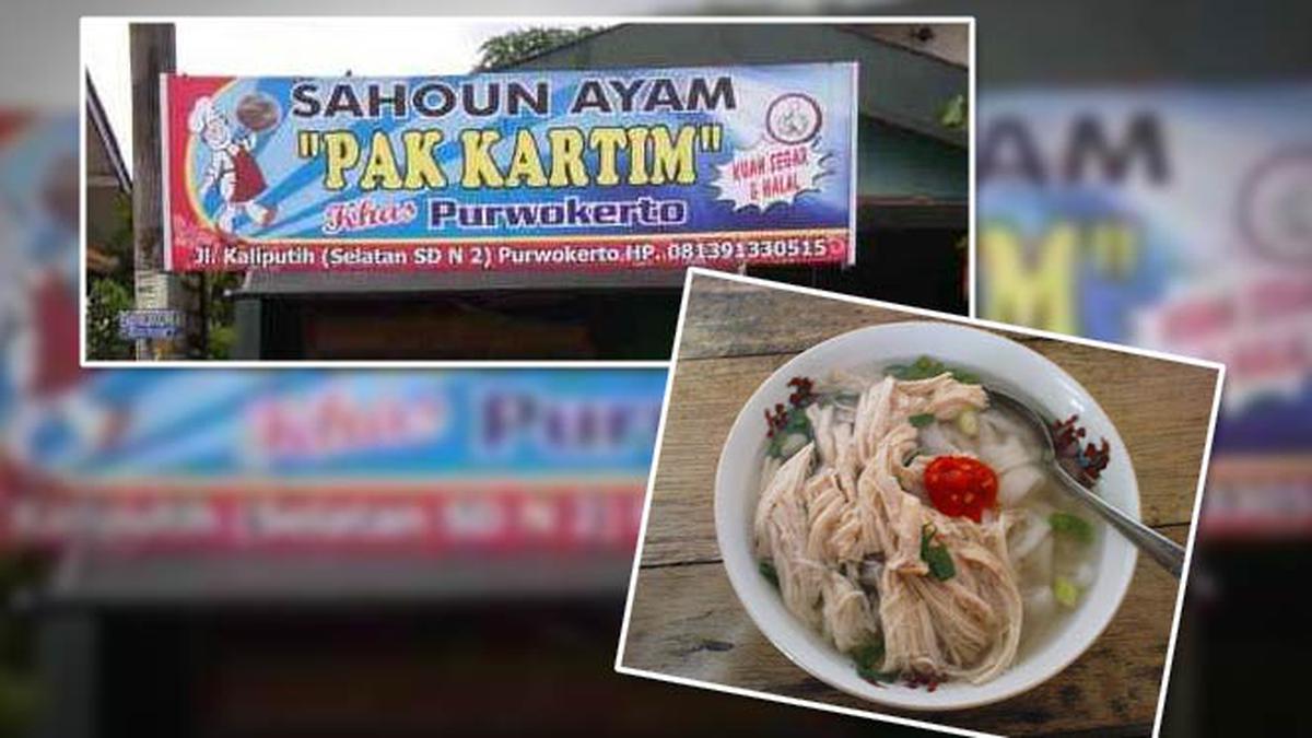 Sahoun Ayam Pak Kartim Khas Purwokerto, Ini Bukan Mie Lho! - Citizen6 ...