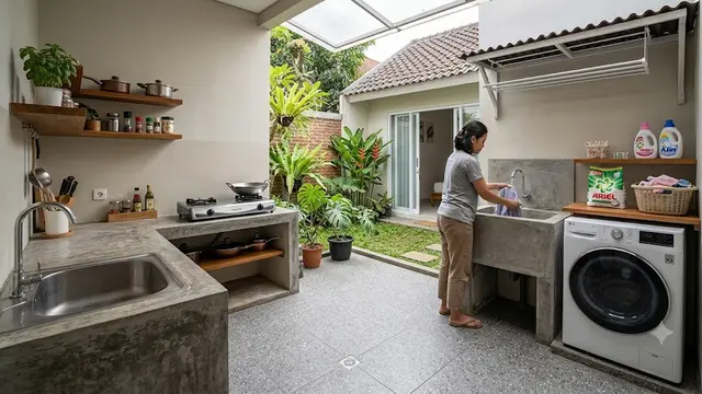 Top 3 Hot: Inspirasi Dapur Terbuka yang Tidak Becek hingga Ikan Air ...