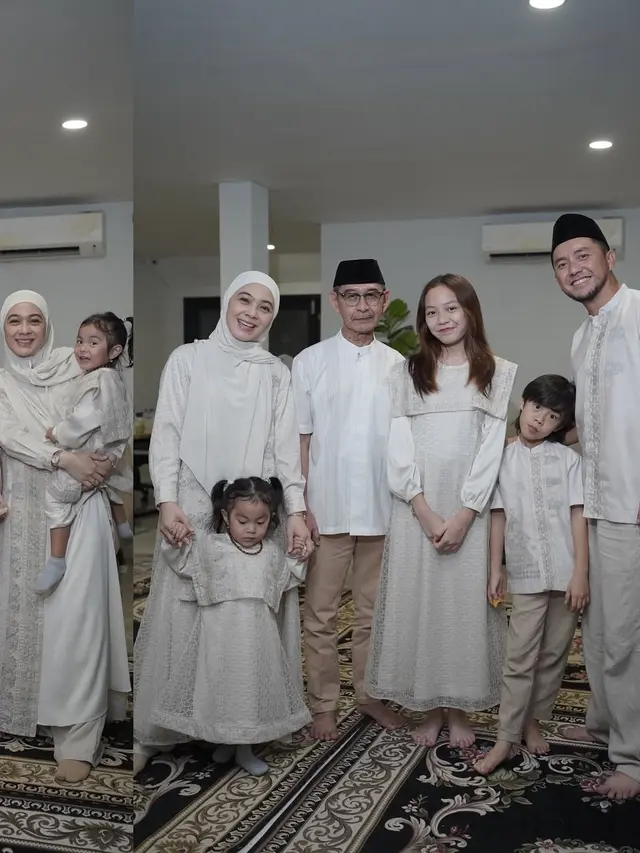 10 Potret Ananda Omesh dan Dian Ayu Pamitan Berangkat Haji 2025, Penuh Haru