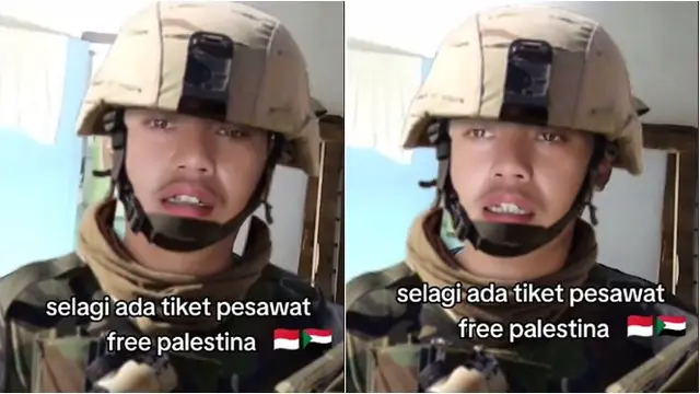 Aksi Pria Pakai Filter Seragam Tentara Ini Buat Emak-Emak Terkecoh ...