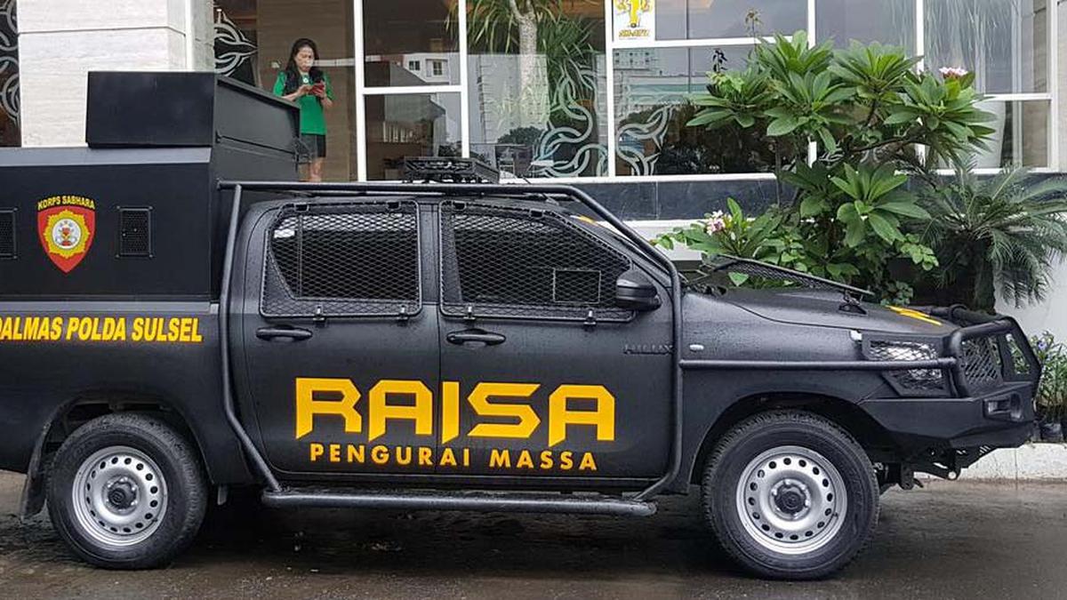 Mengenal Raisa, Kendaraan Polri Pengurai Masa yang Bikin Mual ...