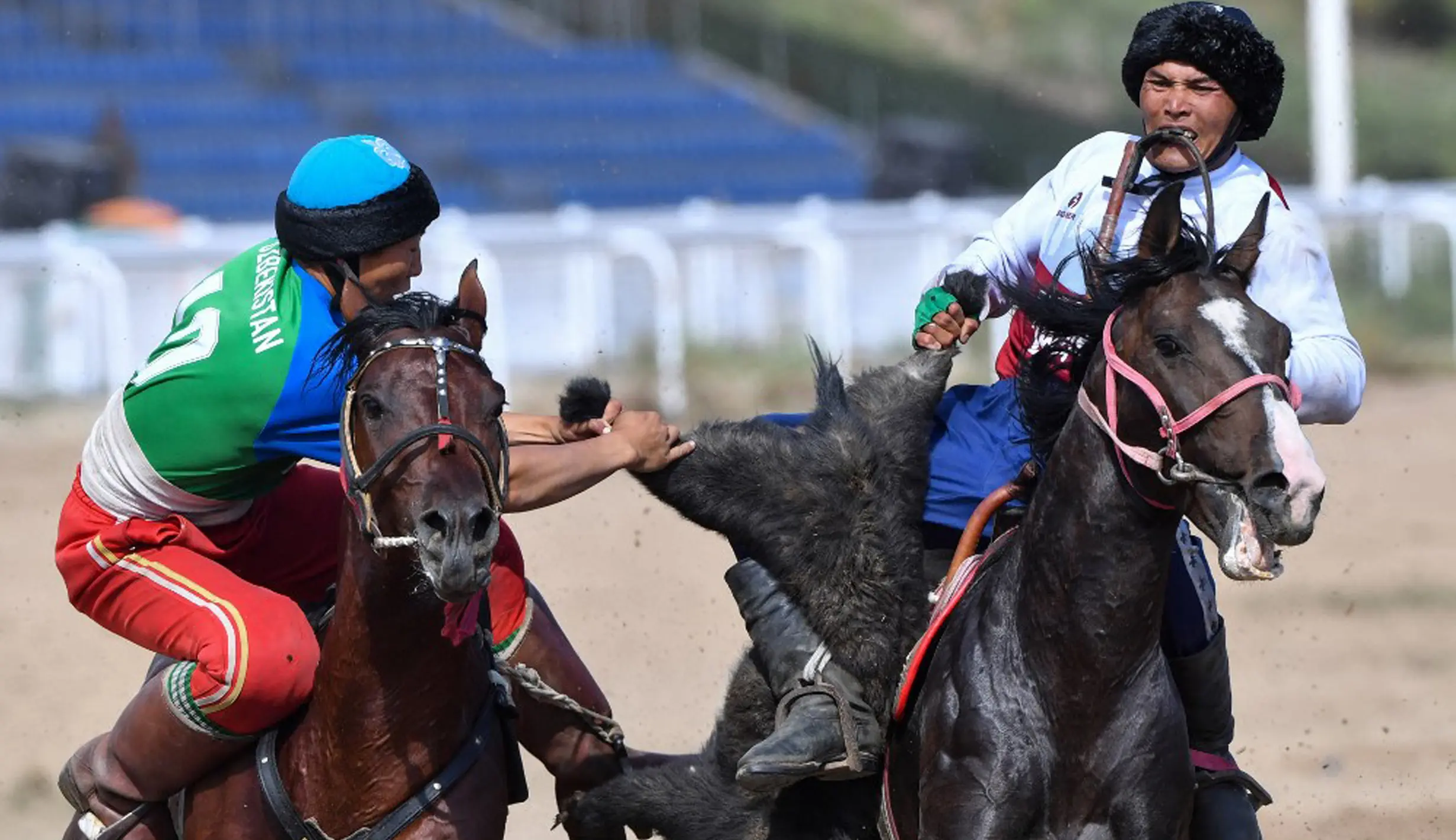 Kok Boru, Permainan Tradisional Menunggang Kuda Budaya Asia Tengah ...