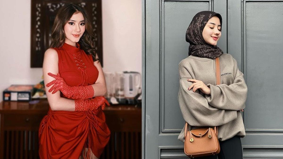 6 Potret Ghea Youbi Pakai Hijab, Penampilannya Bikin Pangling - Hot Liputan6.com